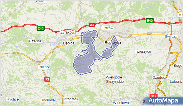 Gmina Ropczyce, powiat ropczycko-sędziszowski, województwo podkarpackie ...