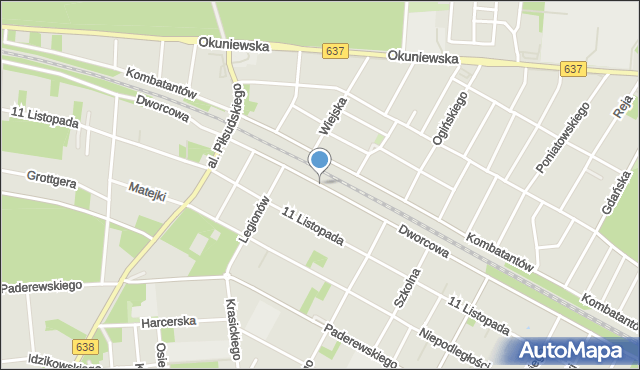 Dworcowa Sulejówek, Ulica, 05-070